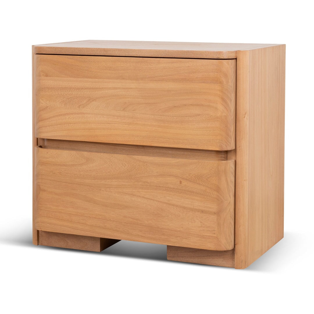 Buy the Luwin 58cm Bedside Table - Natural Online | VAVOOM