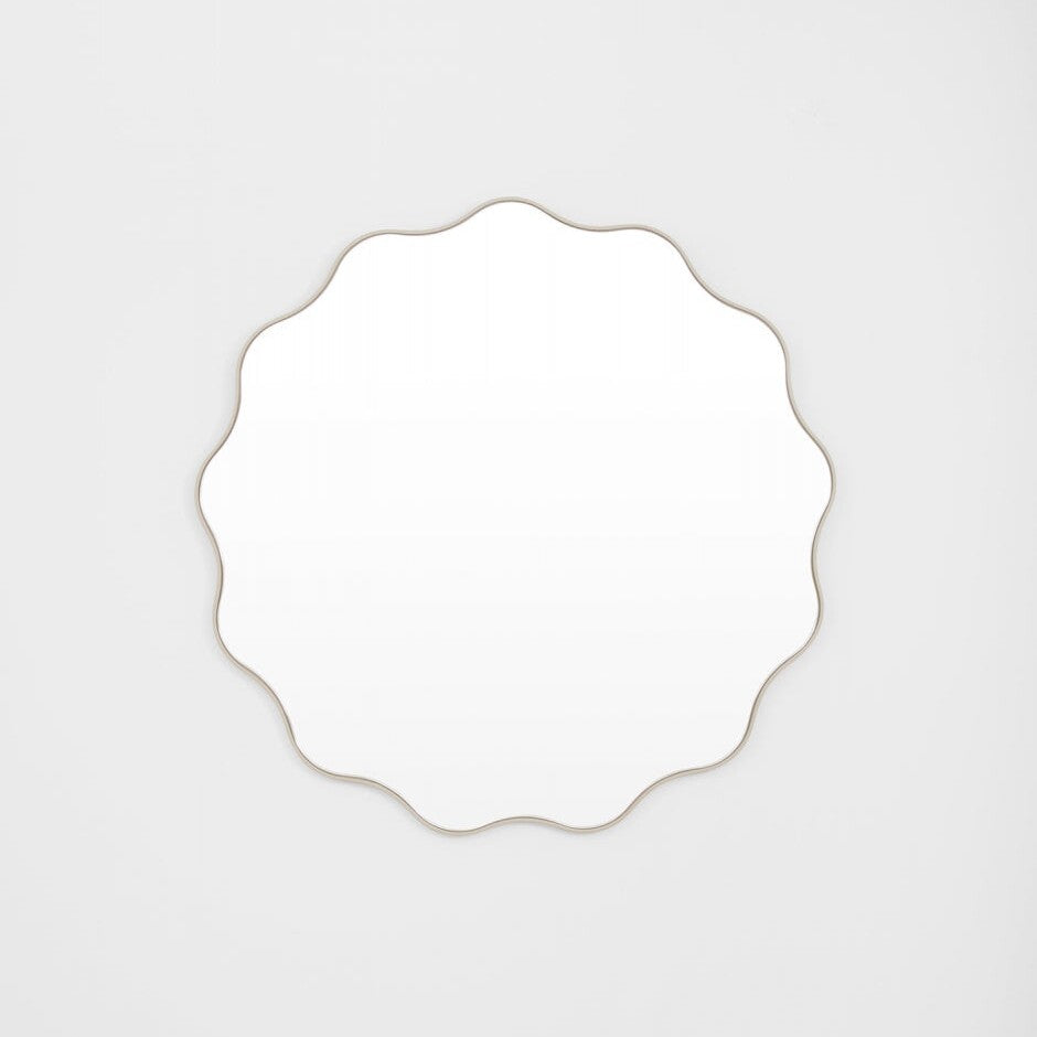 Buy the Artemis Round Sand Mirror 100X100cm Online | VAVOOM