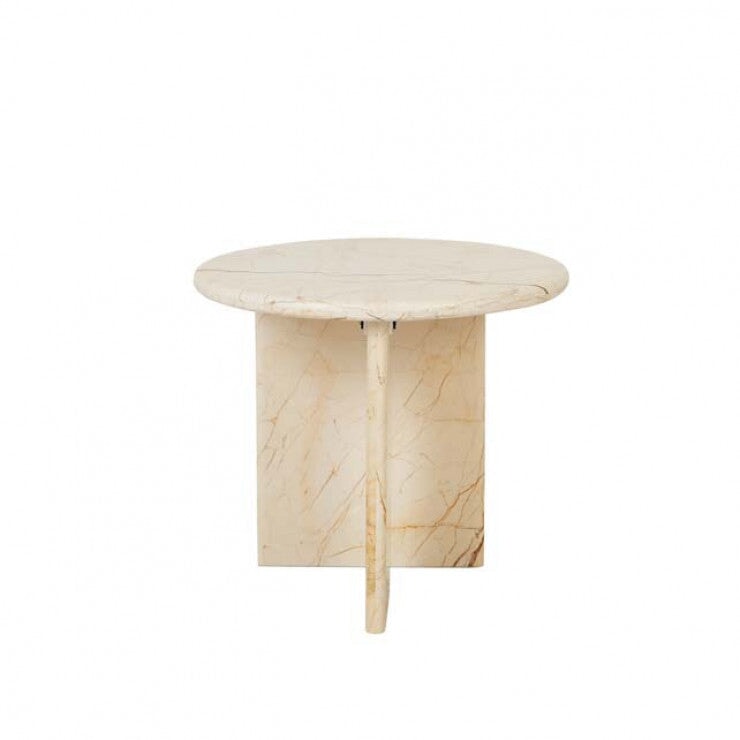 Buy Round, Small, Glass, Mirrored Side Tables Online | VAVOOM