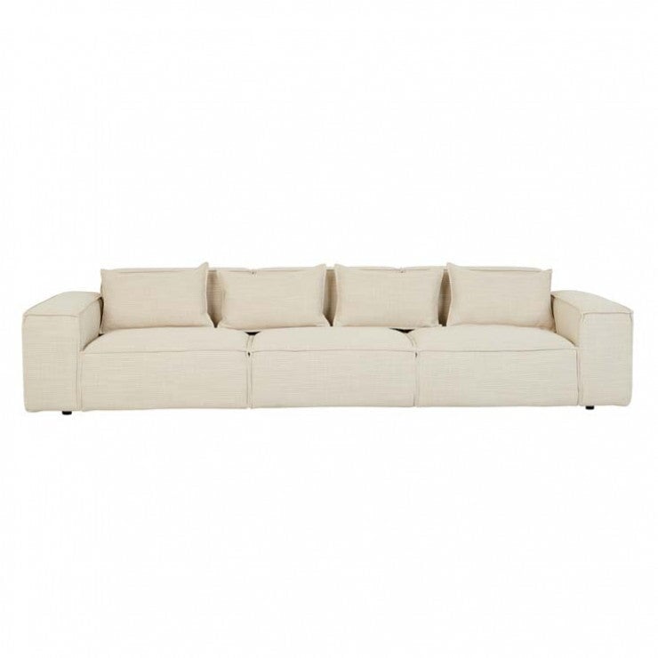 Buy the Felix Block 4 Seater Sofa Online | VAVOOM